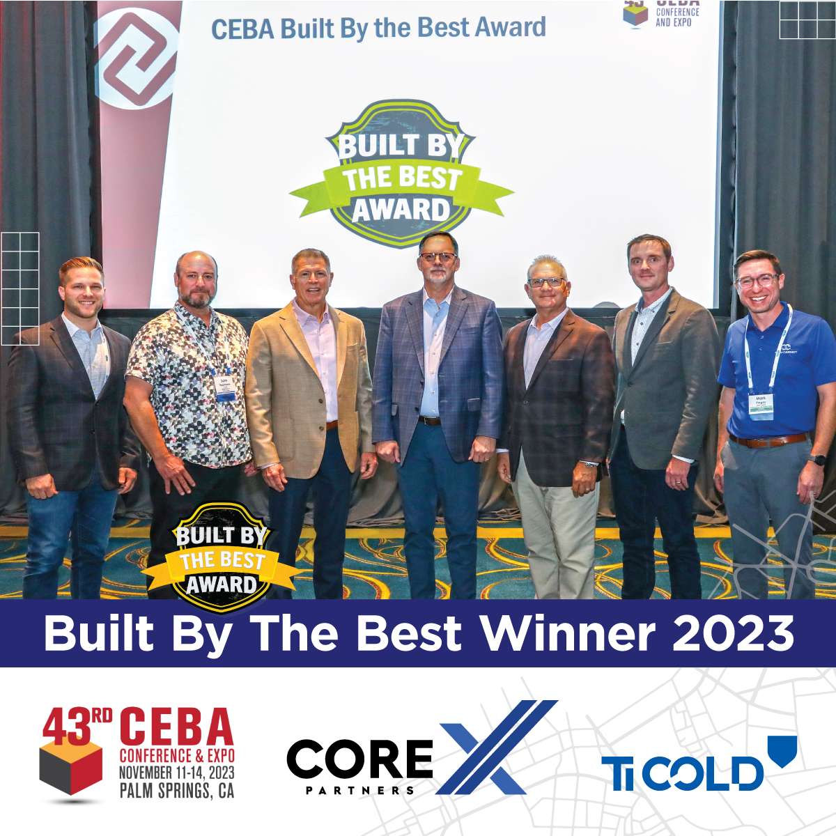 Ti Cold Wins 2023 CEBA Built by the Best Award - Ti Cold