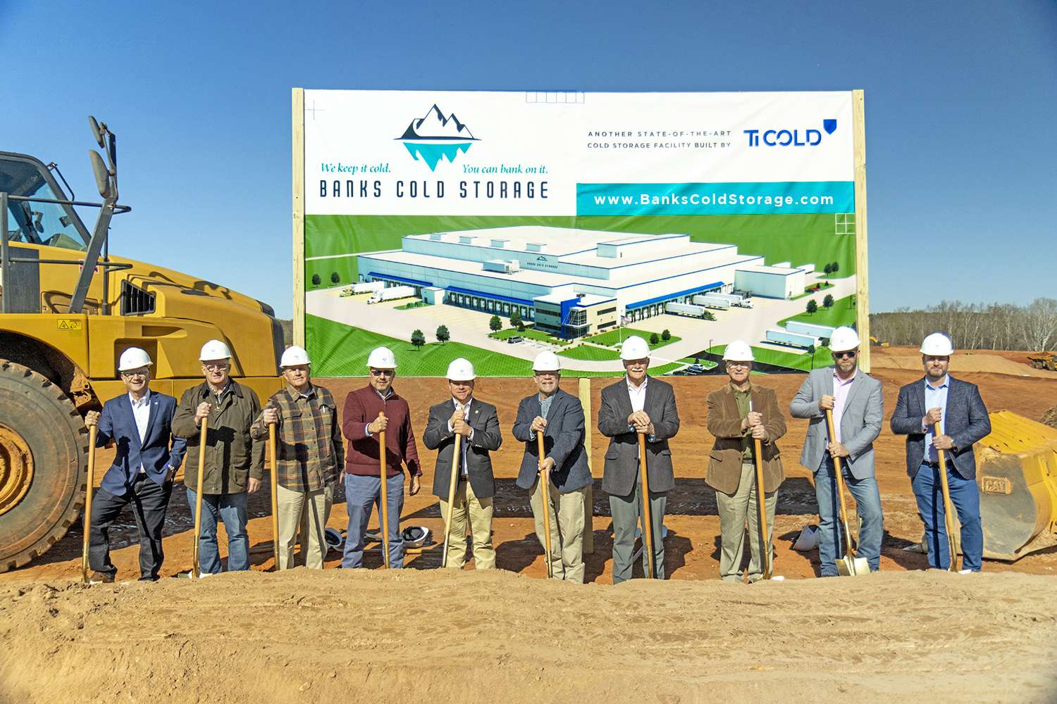 Banks Cold Breaks Ground on Revolutionary Storage Facility