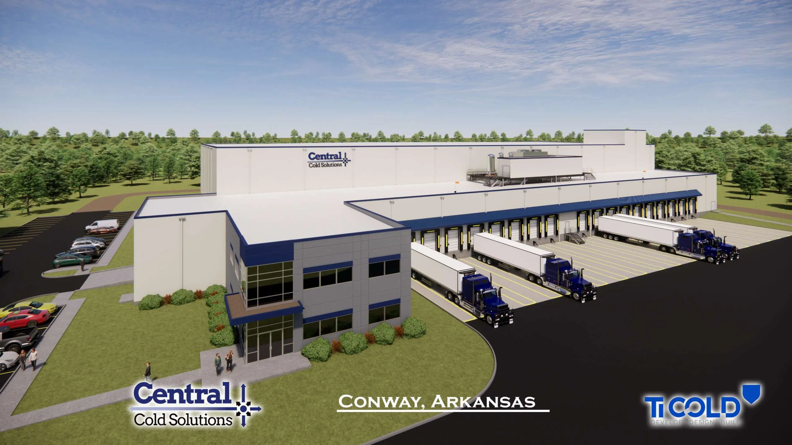 Central Cold Solutions Breaks Ground | Arkansa - Ti Cold